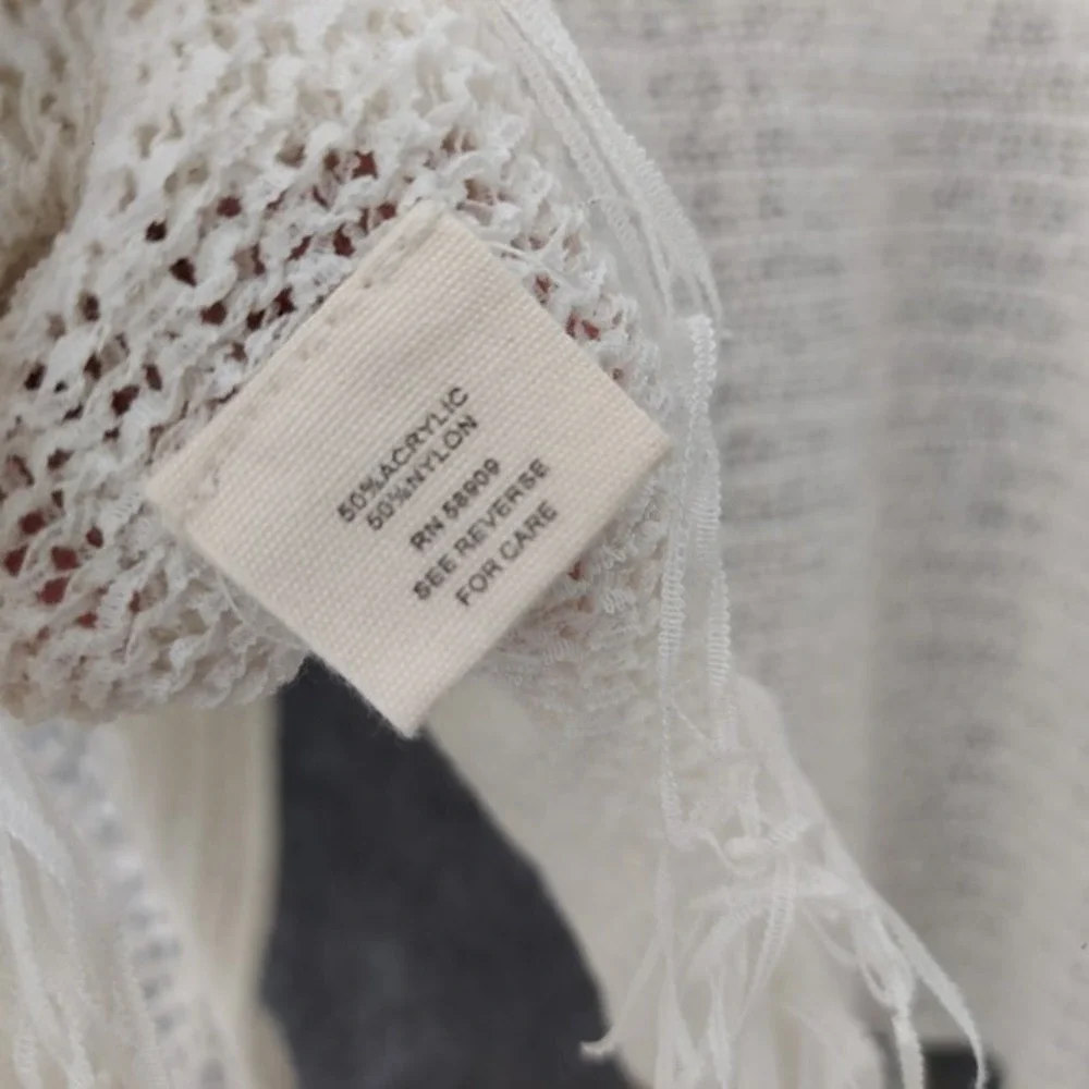 Nurture by Lamaze | Tops | Nurture Duster S Coastal Open Crochet Net ...